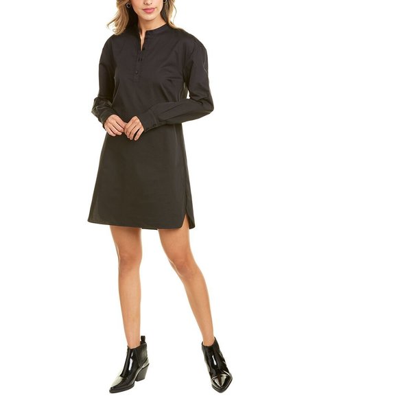 Garrie B | Dresses | Garrie B Sateen Mini Shirtdress | Poshmark